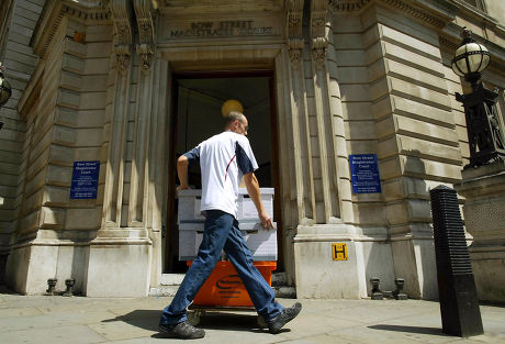 Jason Handy 32 Leaving Bow Street Editorial Stock Photo - Stock Image ...