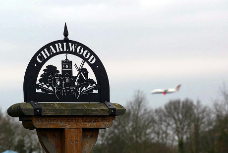 General View Charlwood Where Announced That Editorial Stock Photo ...