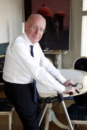 Clive Sinclair On His Bike His Editorial Stock Photo - Stock Image ...