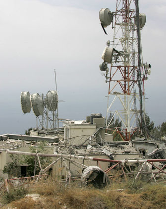 Israel Destroys Transmission Tower Leading Lbci Editorial Stock Photo ...