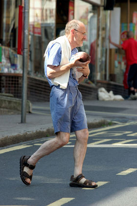 John Farrant Husband Patricia Rashbrook Their Editorial Stock Photo ...