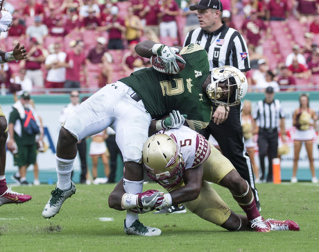 Florida State Seminoles Linebacker Dontavious Jackson Editorial Stock ...