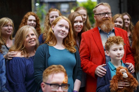 Hundreds Redheads Attend Redhead Day Uk Editorial Stock Photo - Stock ...