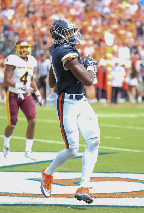 Virginias Keeon Johnson 8 Catches Pass Editorial Stock Photo - Stock ...