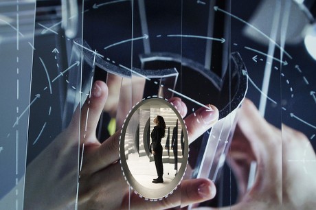 Mirror Maze Art Installation Editorial Stock Photo - Stock Image ...