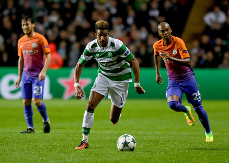 Tomas Rogic Celtic Action Against Manchester Editorial Stock Photo ...
