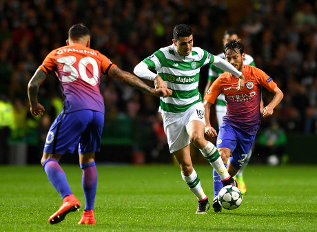 Scott Sinclair Celtic Action Against Manchester Editorial Stock Photo - Stock Image | Shutterstock