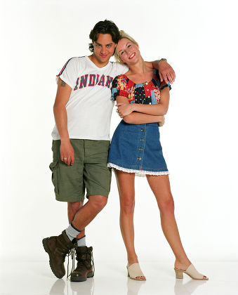 Malcolm Jeffries Denise Van Outen Scratchy Editorial Stock Photo ...