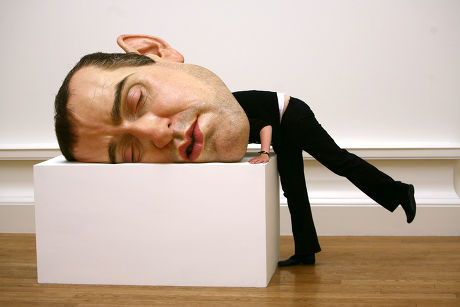 Sculpture By Ron Mueck Mask Ii Editorial Stock Photo - Stock Image ...