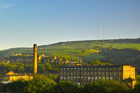 Titanic Mill Linthwaite West Yorkshire England Editorial Stock Photo ...