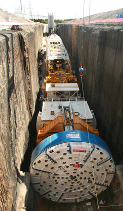 Worlds Biggest Boring Machine About Start Editorial Stock Photo - Stock ...