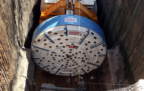 Worlds Biggest Boring Machine About Start Editorial Stock Photo - Stock ...