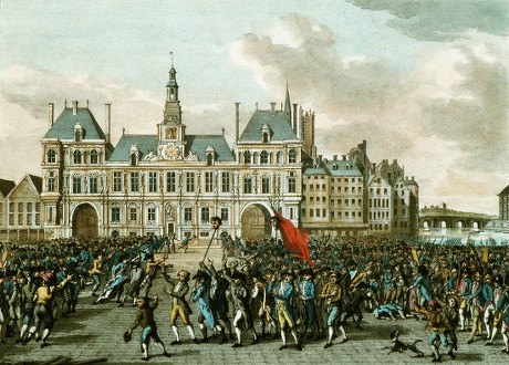 Storming Bastille 14th July 1789 Revolutionary Editorial Stock Photo ...
