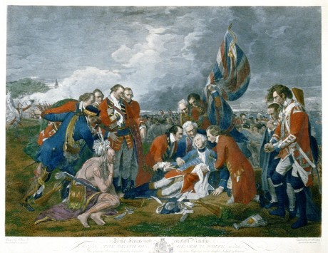 Death General Wolfe After Painting By Editorial Stock Photo - Stock ...