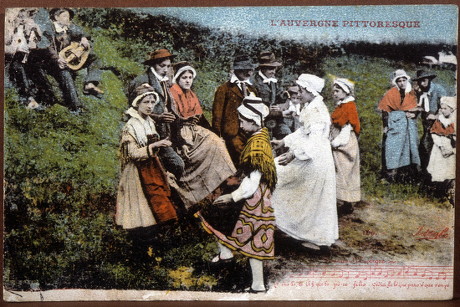 Music Dance Bourree Auvergne France Dance Editorial Stock Photo - Stock ...