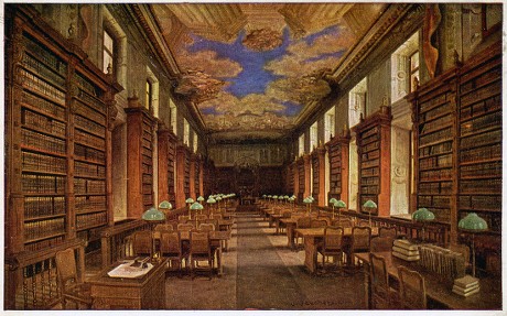 Reading Room Austrian National Library Osterreichische Editorial Stock ...