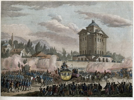 History French Revolution Flight Varennes Return Editorial Stock Photo ...