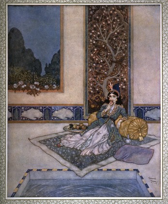 Scheherazade Illustration Arabian Nights One Thousand Editorial Stock ...