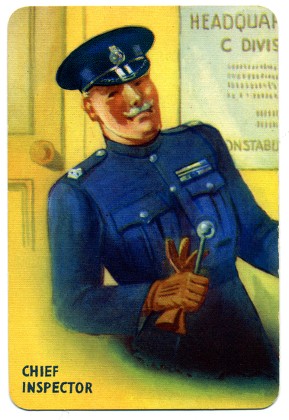Chief Inspector British Police Playing Card Editorial Stock Photo ...
