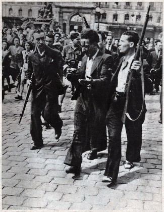 Liberation Lyon By Allied Forces Ffi Editorial Stock Photo - Stock ...
