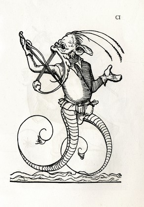 Devilkin Monster Devil Engraving Les Songes Editorial Stock Photo ...