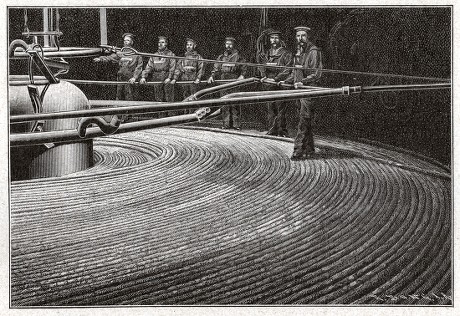 Warehouse 1866 Transatlantic Cable Laid By Editorial Stock Photo ...