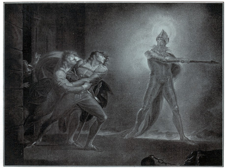 Hamlet Follows Ghost His Father Hamlet Editorial Stock Photo - Stock ...