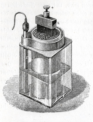 Cell Developed By Georges 183982 Engraving Editorial Stock Photo ...