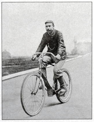 French Cyclist Charles Terront Who Won Editorial Stock Photo - Stock ...