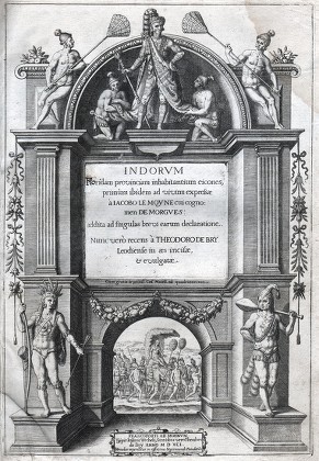 Native Indians Florida Engraving By Jacques Editorial Stock Photo ...