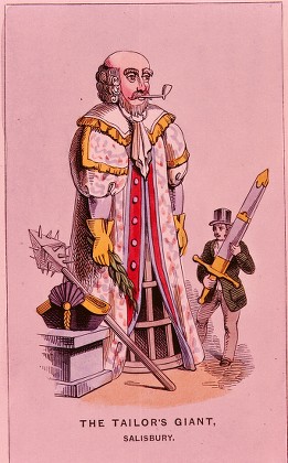 Ncolourportraitcartoonsp011the Tailors Giant Salisbury Possibly ...