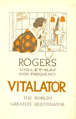 Advertisement Leaflet Rogers Violetray High Frequency Editorial Stock ...
