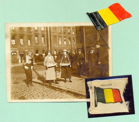 World War One Photograph Flags First Editorial Stock Photo - Stock ...
