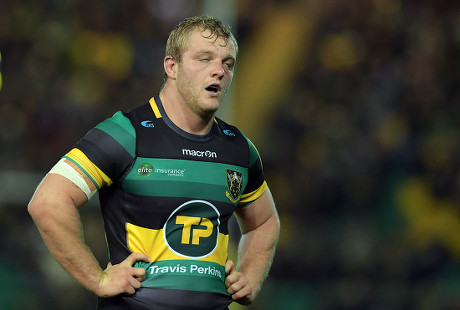 Northamptons Mikey Haywood Rugby Union Aviva Editorial Stock Photo ...