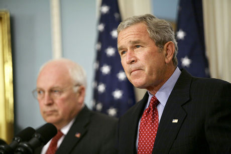 Vice President Dick Cheney President George Editorial Stock Photo ...