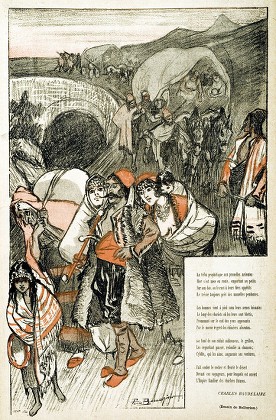 Gypsies Travelling Poem By Charles Baudelaire Editorial Stock Photo ...