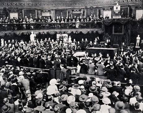 Angloirish Agreement Southern Ireland Becomes Free Editorial Stock ...