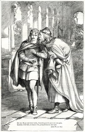 King Laertes Plotting Poison Kill Hamlet Editorial Stock Photo - Stock ...