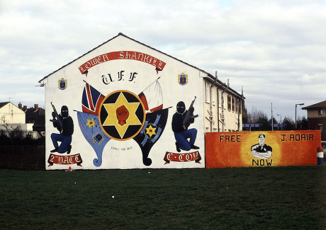 Wall Painting Ulster Freedom Fighters Northern Editorial Stock Photo ...