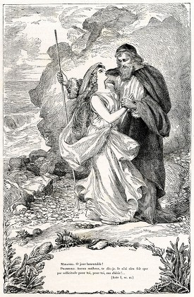 Prospero His Daughter Miranda Who Says Editorial Stock Photo - Stock ...