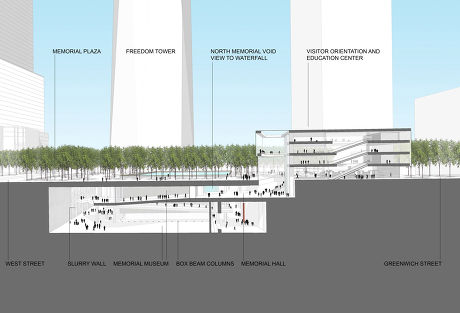 Design Memorial Construction Begins On Wtc Editorial Stock Photo ...