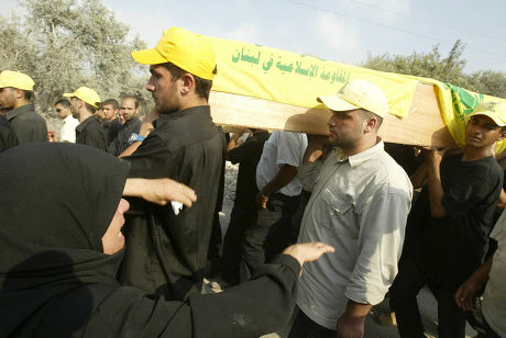Funeral of the victims of the 'Qana massacre', Qana, Lebanon - 18 Aug ...