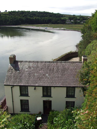 Poet Dylan Thomas Lived Boathouse His Editorial Stock Photo - Stock ...