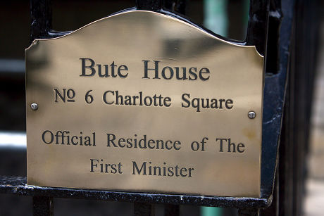 Bute House Official Residence First Minister Editorial Stock Photo ...
