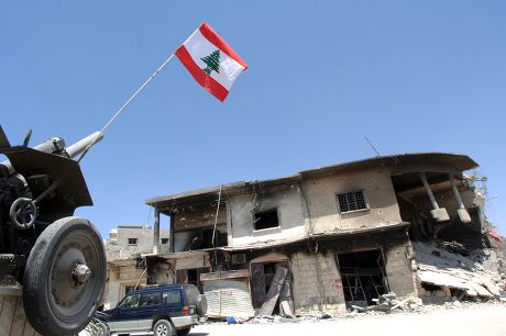 Lebanese Flag Flys Lebanons Southern Capital Editorial Stock Photo ...