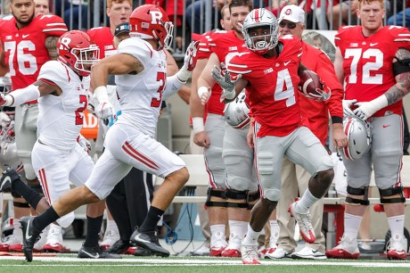 Rutgers Scarlet Knights Defensive Back Anthony Editorial Stock Photo ...