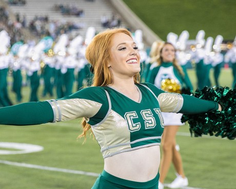 Csu Cheerleaders During Ncaa Football Matchup Editorial Stock Photo ...