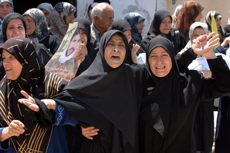 Lebanese Shiite Women Lament During Mass Editorial Stock Photo - Stock ...