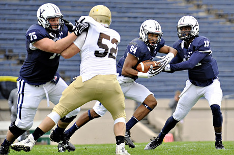 Yale Quarterback Number 10 Tre Moore Editorial Stock Photo - Stock ...