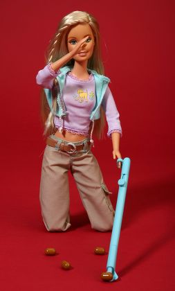 Mattel Barbie Doll Pooper Scooper Editorial Stock Photo - Stock Image ...